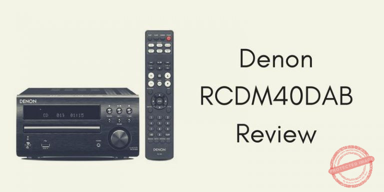 Denon RCDM40DAB Micro Component CD Receiver Review - Best Radios
